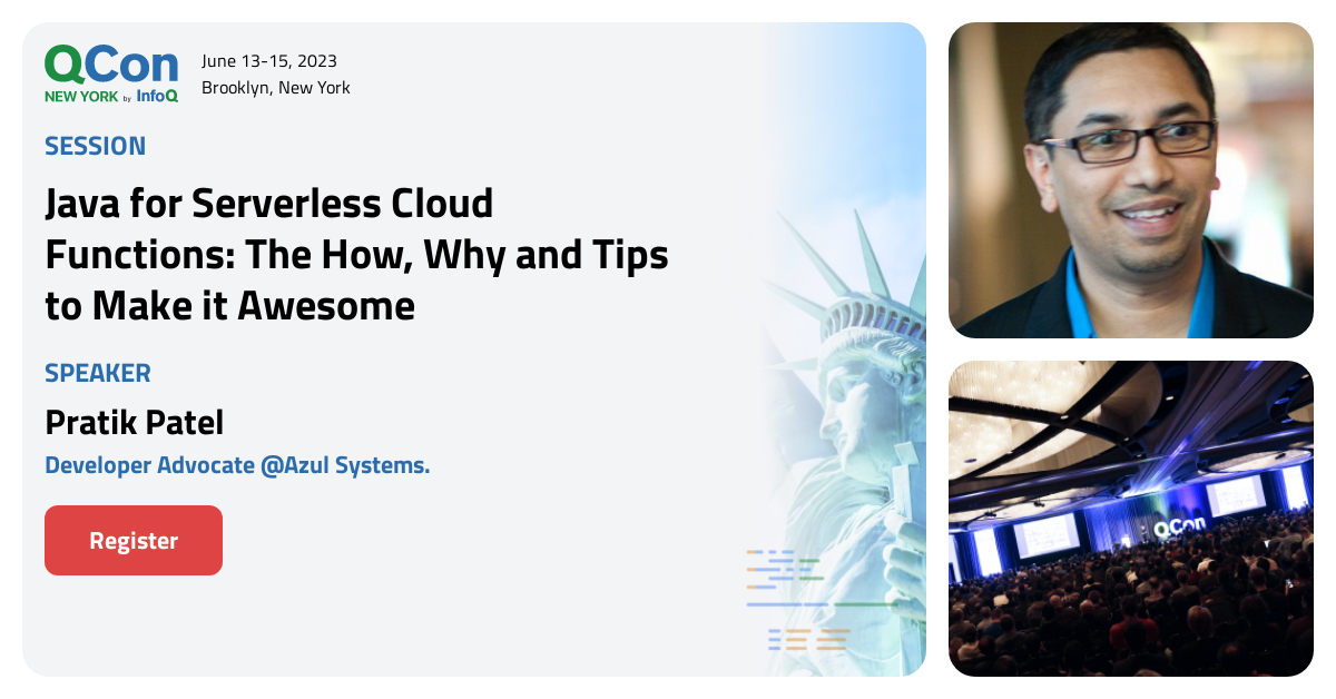 Qcon New York 2023 Java For Serverless Cloud Functions The How Why And Tips To Make It Awesome
